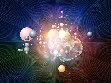 Molecular Interaction Stock Illustration Illustration Of Abstract 210409599