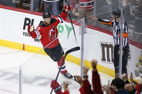 Jesper Bratt Has Evolved Into A True Professional For The Devils The Hockey Writers Nhl