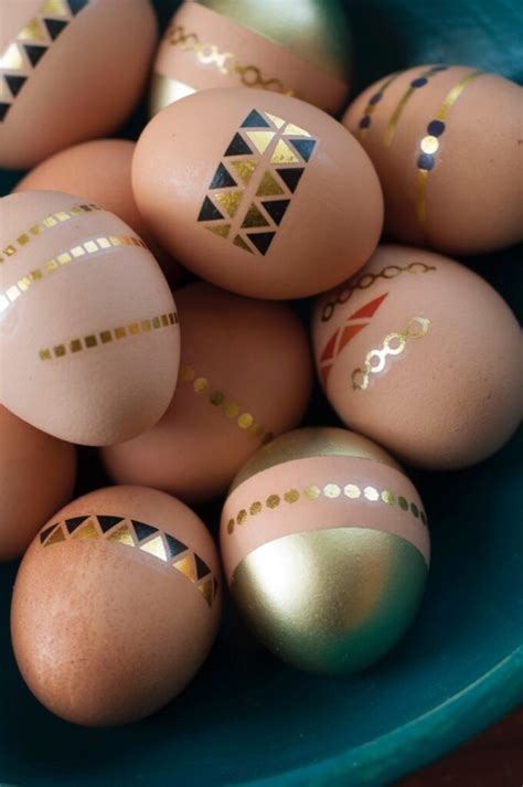 Easy Gilded Easter Eggs Edible Nashville