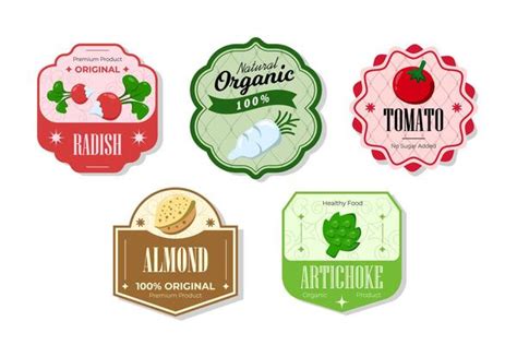Condiments Label Vector Art Icons And Graphics For Free Download