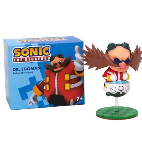 Sonic The Hedgehog Dr Eggman Collectable Figure Collector Vault Store