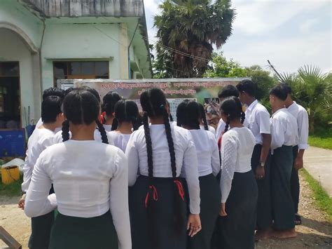 ပေါင်မြို့နယ်၌ လူငယ်များဗလငါးတန်ဖွံ့ဖြိုးတိုးတက်စေရန် လူငယ်စကားဝိုင်း ပ