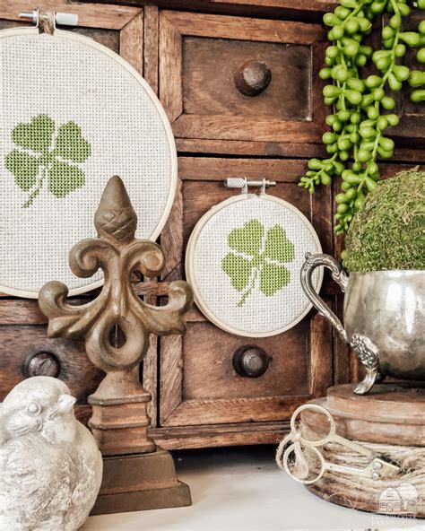Vintage St Patricks Day Decor 17 Lucky Finds French Creek Farmhouse