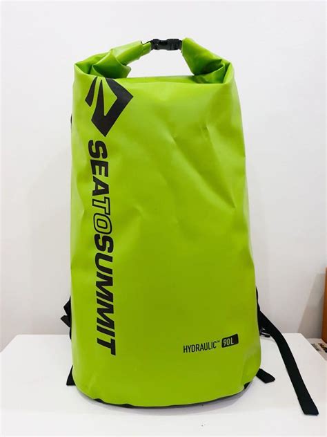 Sea To Summit Hydraulic Dry Pack 90l Mens Fashion Bags Backpacks On