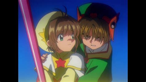 Cardcaptor Sakura Sakura And Syaoran Kiss