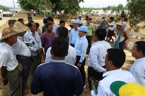 ပြည်ထောင်စုဝန်ကြီး ဦးမင်းနောင် နေပြည်တော်ကောင်စီနယ်မြေ ပတ်ဝန်းကျင်ရှိ