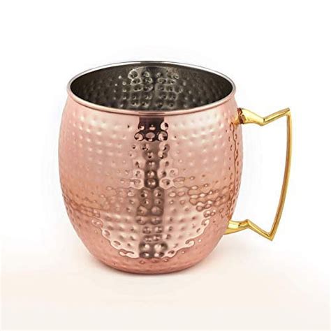 American Metalcraft Cm96h Jumbo Hammered Copper Moscow Mule Mug 96