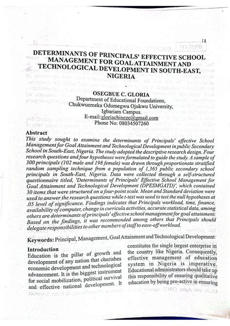 Pdf Determinants Of Principals Effective 06 05 2025 16 14