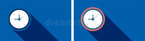 Clock Background Design Clock Background With Blue Color Stock Vector Illustration Of