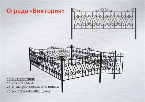 Металлические ограды