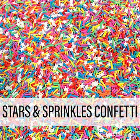 Star And Sprinkles Confetti Pink And Main Llc
