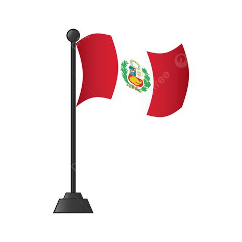 Peru Flag Peru Flag Peru Flag Shinning Png And Vector With