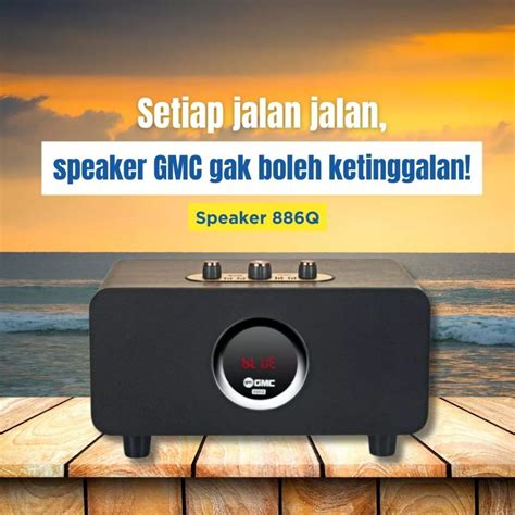 Jual Speaker Multimedia Gmc 886q Portable Bluetooth Multifungsi Super