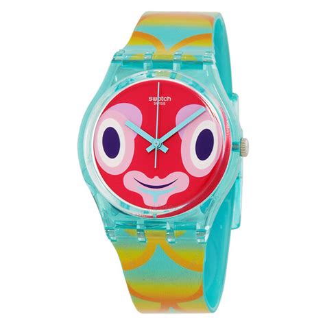 Swatch Mr Blubby Quartz Pink Dial Unisex Watch Gl120 7610522693296 Watches Other Jomashop