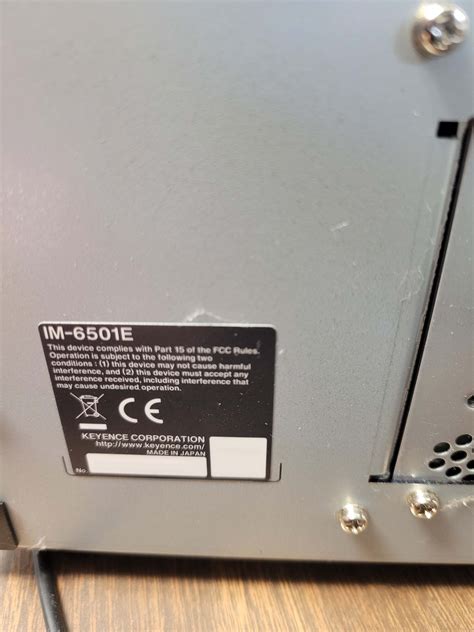 Keyence Im 6020 Microscope Used For Sale Price 293664528 Buy From Cae