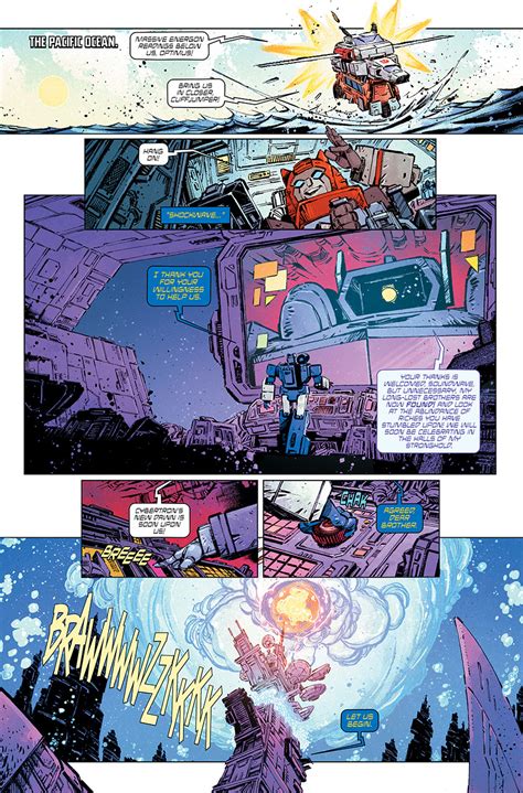 Skybounds Transformers Comic Series 4 Page Preview Of Issue 9