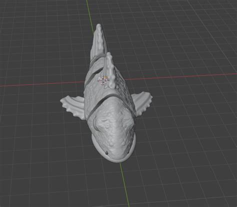 Flexi Koi Fish Stl File Articulated Fidget Toy Print In Place Etsy