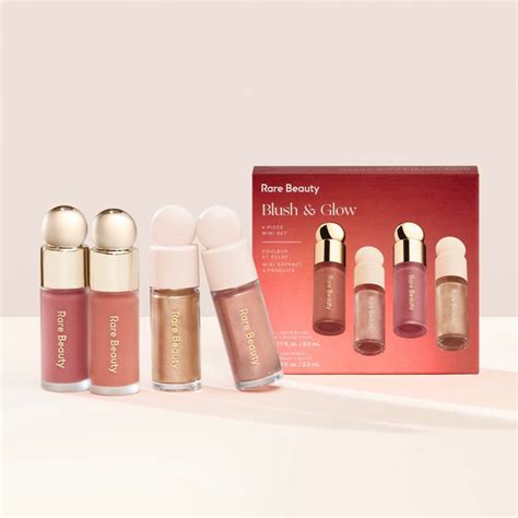 Jual Rare Beauty Blush And Glow 4 Pc Mini Set Dijual Terpisah Shopee