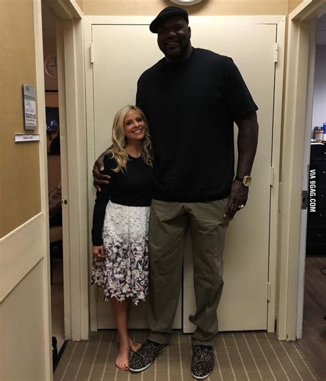 Sarah Michelle Gellar 163 M And Shaquille Oneal 216 M I Know