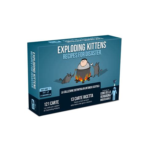 Exploding Kittens Recipes For Disaster Board Game Asmodee Italia