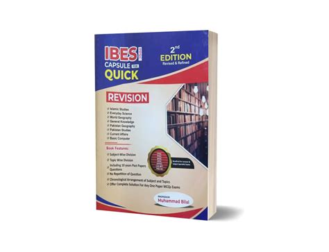 Ibes Capsule Quick Revision Ppsc By Prof Muhammad Bilal Fast Track