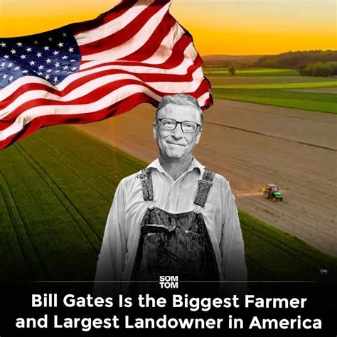 Bill Gates Owns Most Us Farmland Sparking Debate On Sustainability Sujath Ahamed Posted On