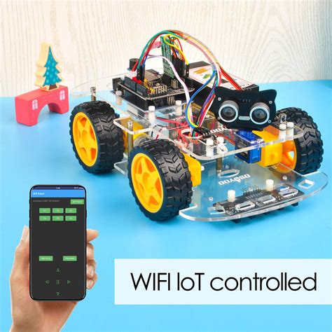 Buy Osoyoo V2 1 Smart Iot Robot Car Kit For Arduino Early Stem Education For Beginner Teenage