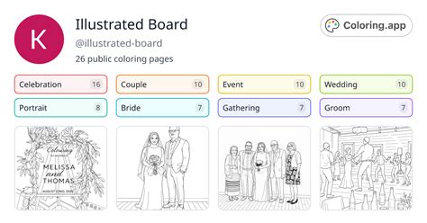 Illustrated Board Illustrated Board • Coloringapp