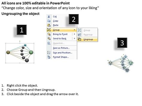 Concept Of Clustering Presentation PowerPoint Diagrams PPT Sample Presentations PPT