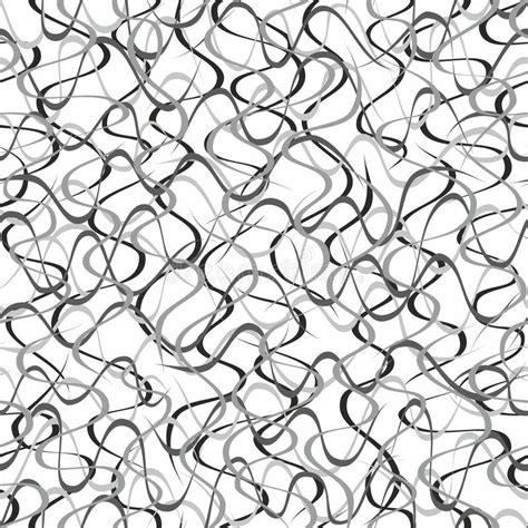 Abstract Seamless Pattern Curl Line Background Stock Vector Illustration Of Pattern Fashion