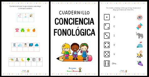 Cuadernillo De Actividades Para Trabajar La Conciencia Fonológica