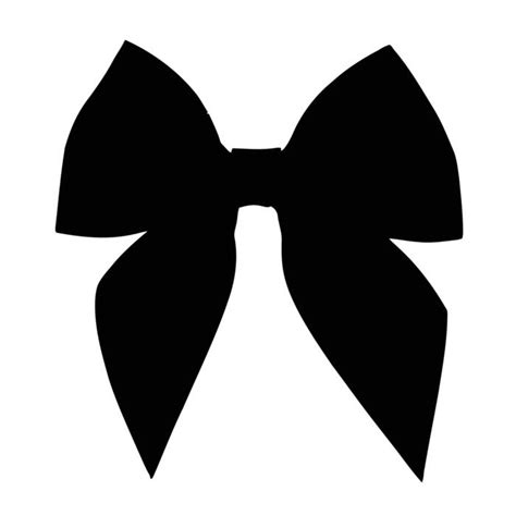 Bow Silhouette Clipart Vector Art Icons And Graphics For Free Download