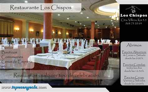 Visítanos Restaurante Los Chispos Facebook