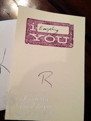 Love New Expressions Thinlits Dies Kimberly Van Diepen Paper