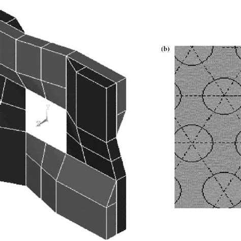 Solid Model Showing Warp And Fill Bundles For A Balanced Plain Weave