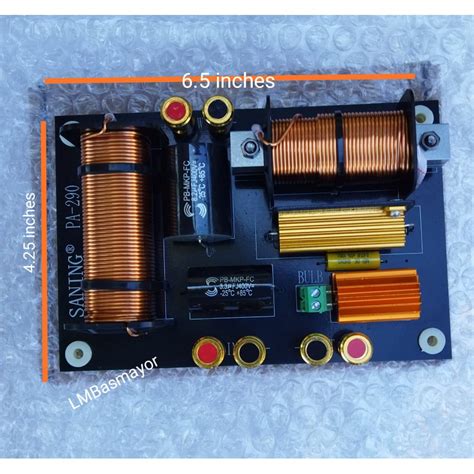 Pa 290 Professional Speaker Passive Crossover 2 Way 800w 1215 Inch
