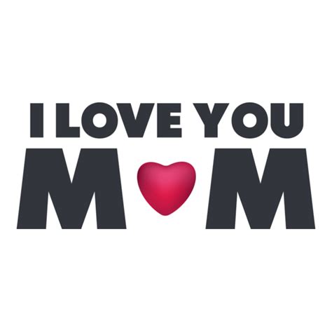 I Love My Mom Logo