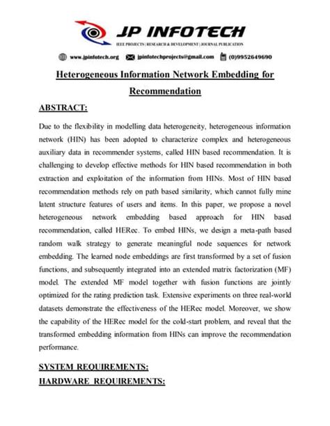 heterogeneous information network embedding for recommendation docx