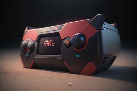 premium ai image game console console device 3d rendering model