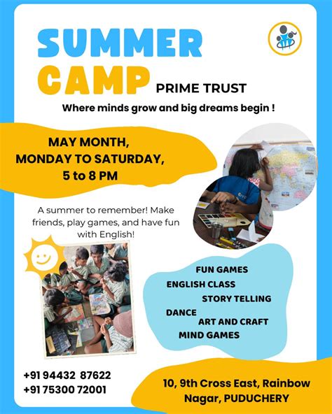 Prime Trust Stories To Share Summer Camp