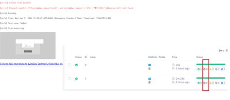 Report Does Not Include Failed Items Bugs Report Katalon Community