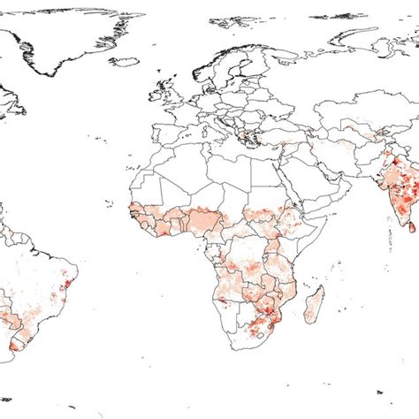 Figure S2 Hotspots Of Climate Sensitivity For Cassava Production Under