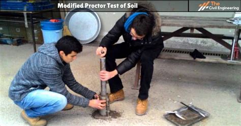 Modified Proctor Test Modified Aasho Test Lab Procedure Advantages