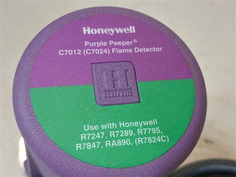 Honeywell Purple Peeper C7012 C7024 Flame Detector
