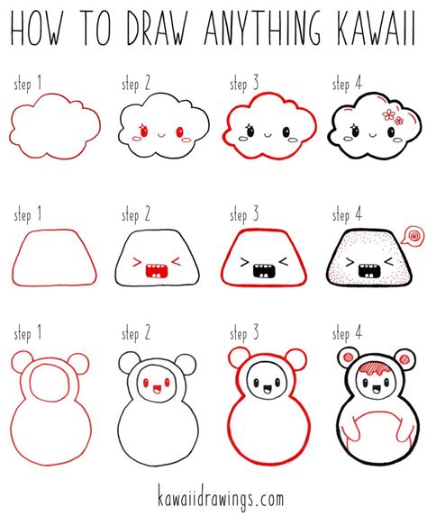 Cute Online Drawing Tutorials Super Cute Kawaii