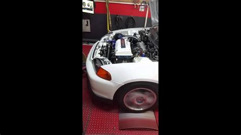 B16a Bottom Semi Built B18c1 Gsr Head Youtube