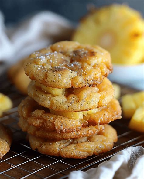 Irresistible Pineapple Cinnamon Sugar Cookies Recipes Smile