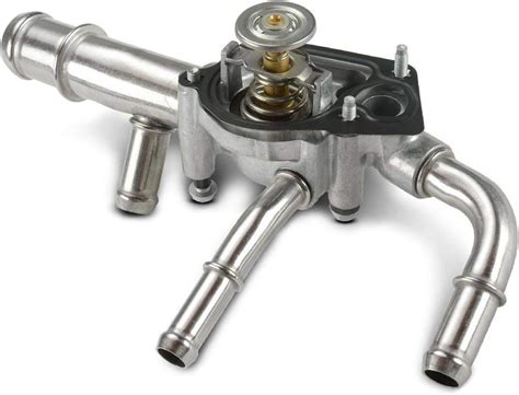 Amazon.com: MILIPARTS Engine Coolant Thermostat Housing Assembly Compatible with BUICK 2010-2016 ...