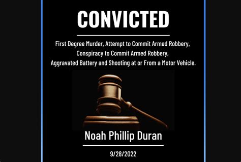 Jury Finds Noah Duran Guilty Of First Degree Murder For 2020 Ndb Park Shooting