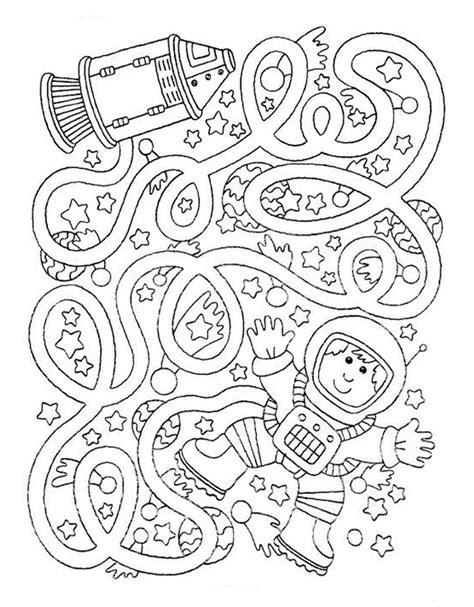 Printable Space Maze Image Free Free Download And Print For You